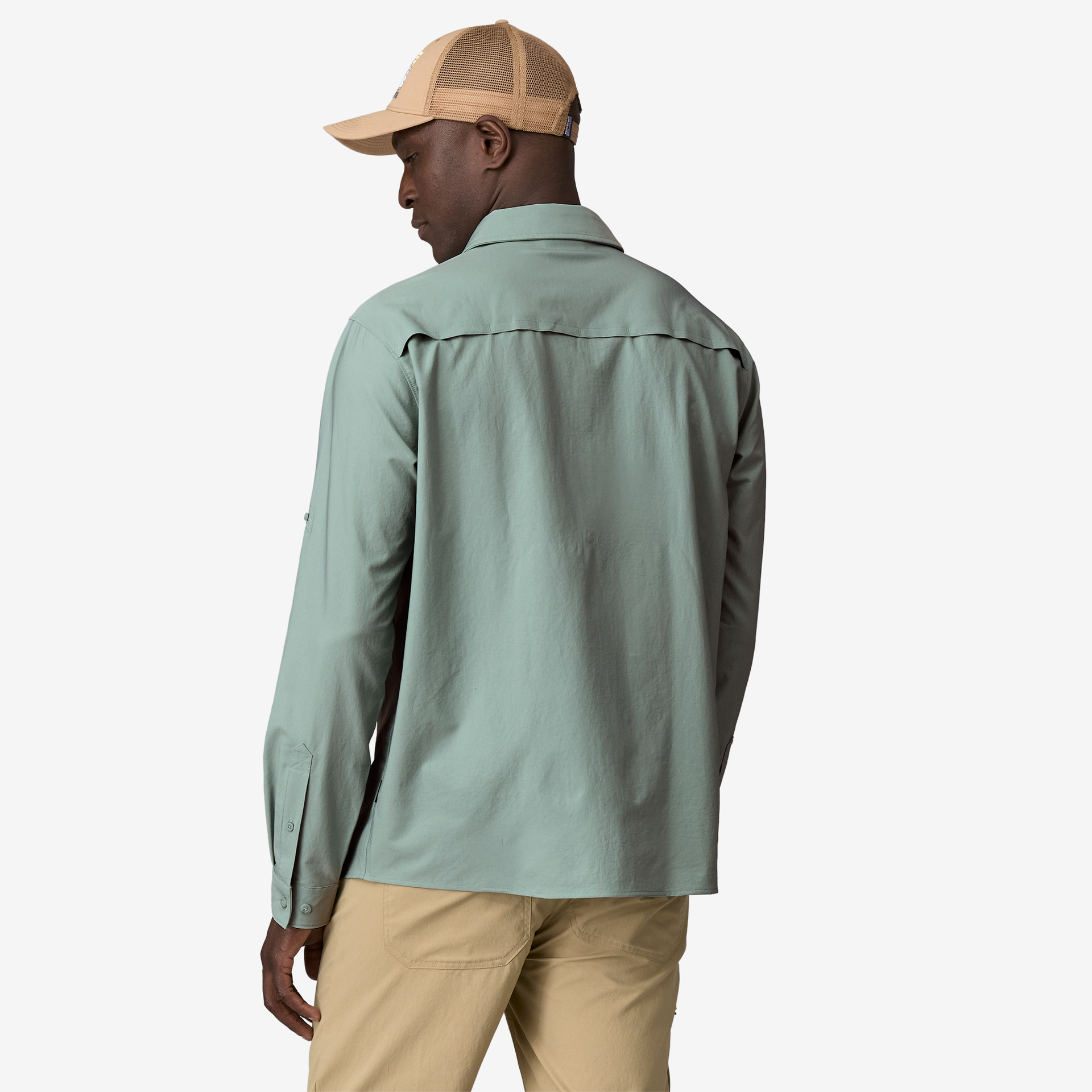 Men's Long-Sleeved Self-Guided Sun Shirt - Patagonia New Zealand